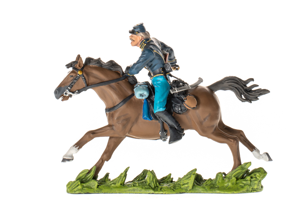 Union Trooper Charging 3 BH0807 54 mm 1/32 | Custer Charge at ...