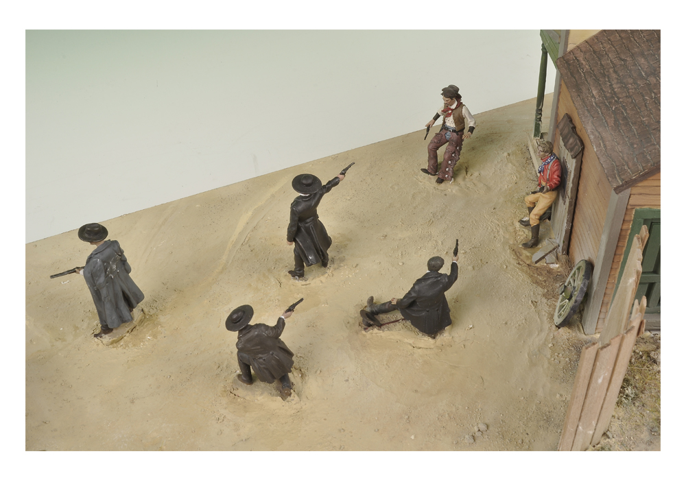 O.K. Corral DIORAMA FW3-1 1/32 | Black Hawk Toy Soldier Dioramas ...