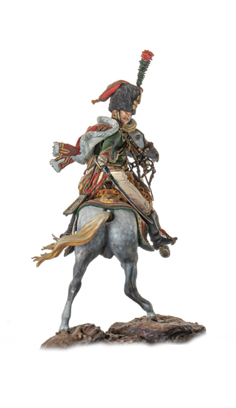 Officier Chasseur de la Garde Impèriale CE-F01 54 mm 1/30 | Chevalier ...