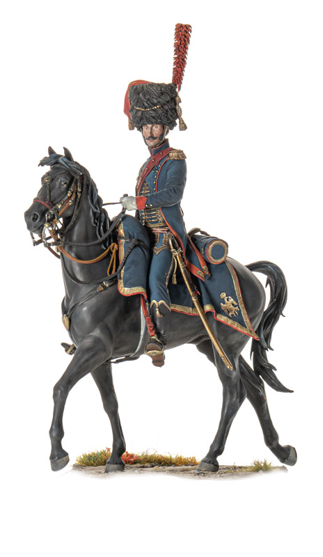 Officier d'Artillerie de la Garde Impériale à Cheval CE30-F02 54mm 1/30 ...
