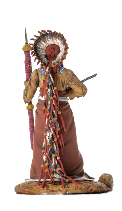 Sioux Chief S4-F19 54 mm 1/32 | The Golden West | Andrea Miniatures ...