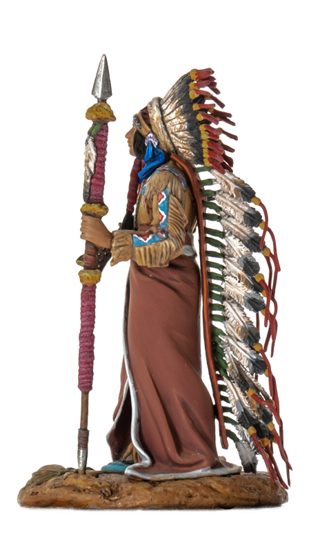 Sioux Chief S4-F19 54 mm 1/32 | The Golden West | Andrea Miniatures ...