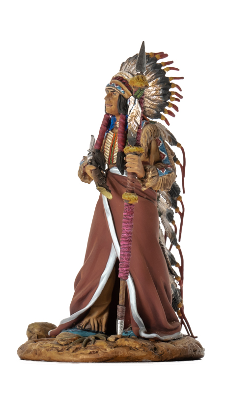 Sioux Chief S4-F19 54 mm 1/32 | The Golden West | Andrea Miniatures ...