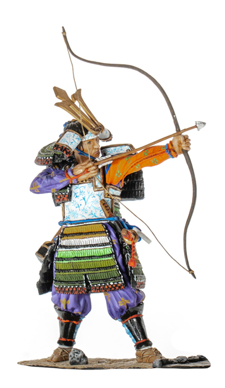 Samurai Archer (1300) SM-F11 54 mm 1/30 | Series Medieval Knights ...